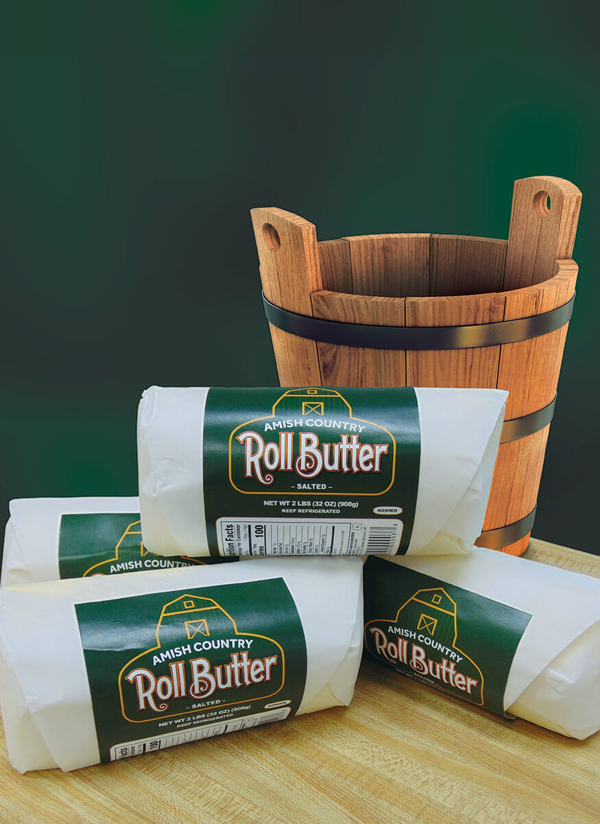 About | Amish Country Roll Butter